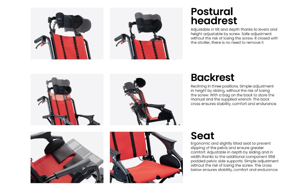 Seating System for Adults & Kids with Special Needs Adjustable Trolli Ormesa - Ορθοπαιδικά είδη ...