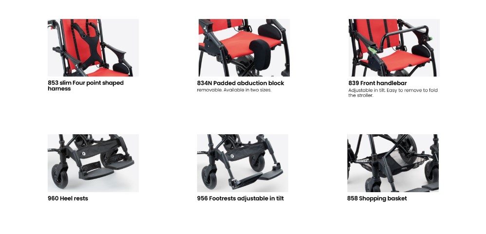 Seating System for Adults & Kids with Special Needs Adjustable Trolli ...